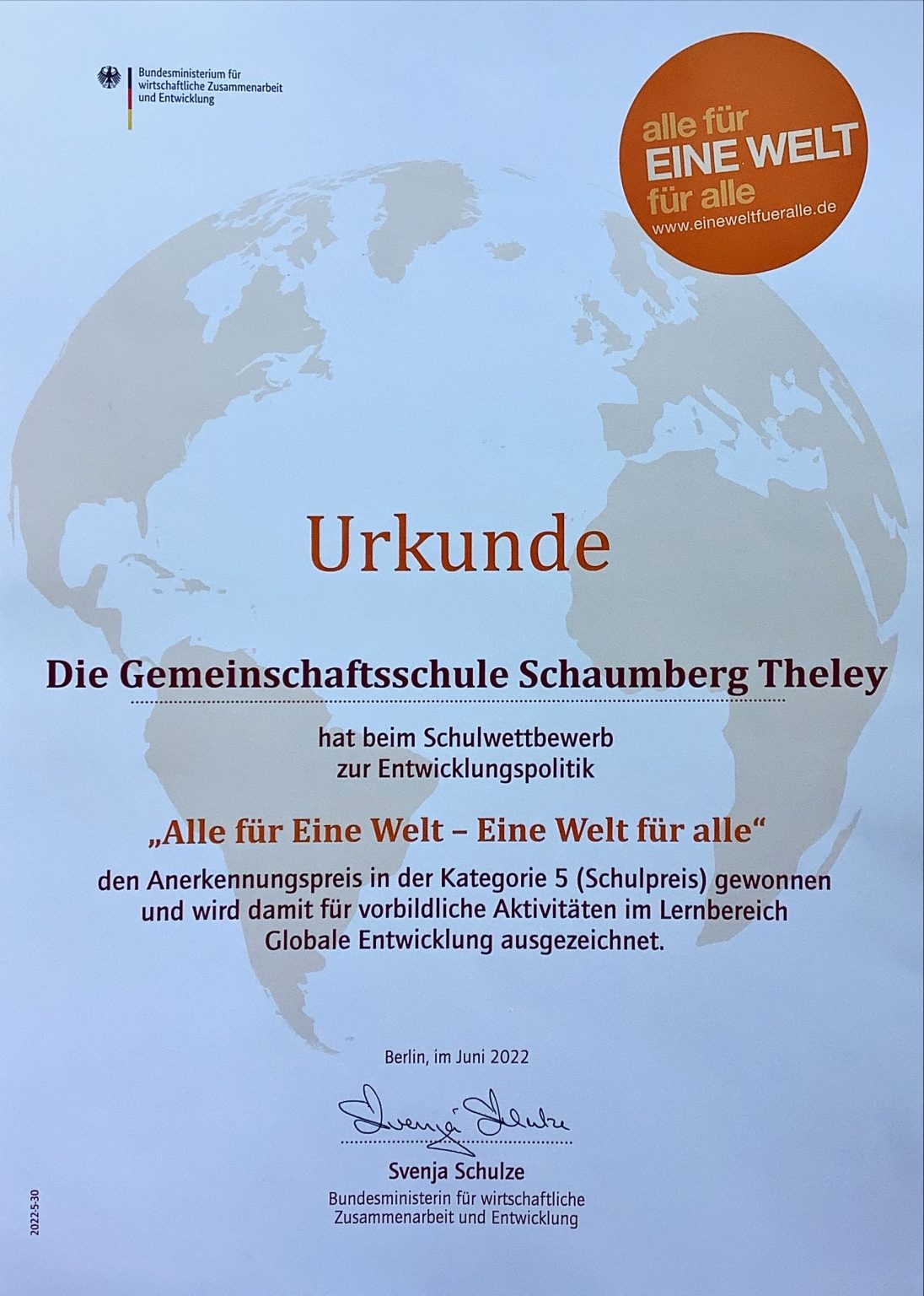 Alle für Eine Welt – Eine Welt für alle (Preis Engagement global ...